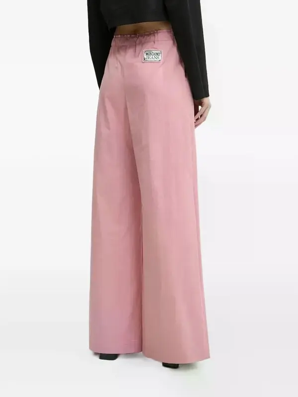 Moschino Drawstring-fastening Wide Leg Pants