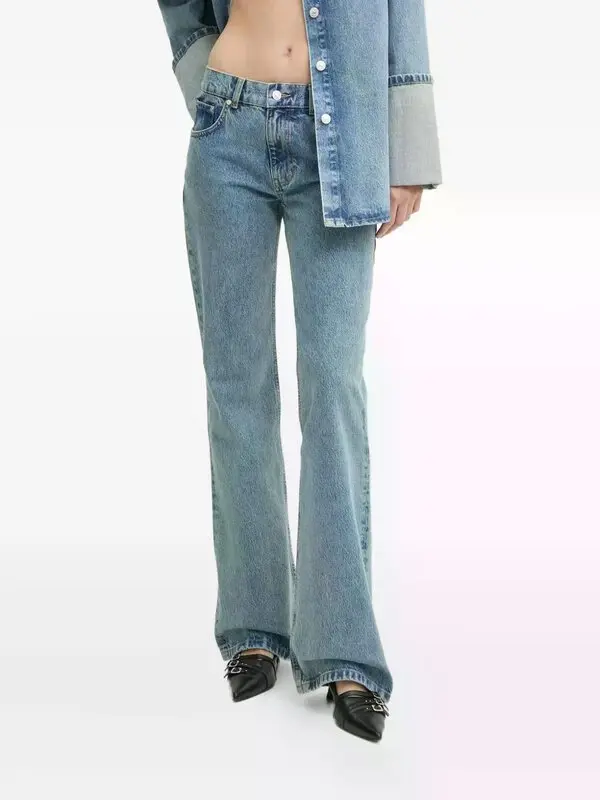 Moschino High-waisted Flared Jeans