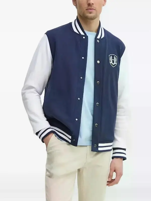 HACKETT Logo-patch Bomber Jacket