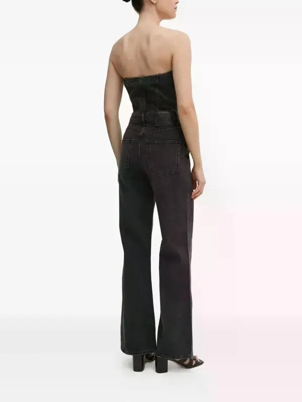 Sisley Denim Button-fastening Jumpsuit