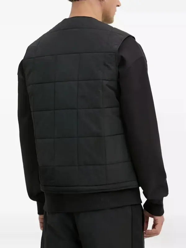 Hugo Quilted Logo-patch Vest