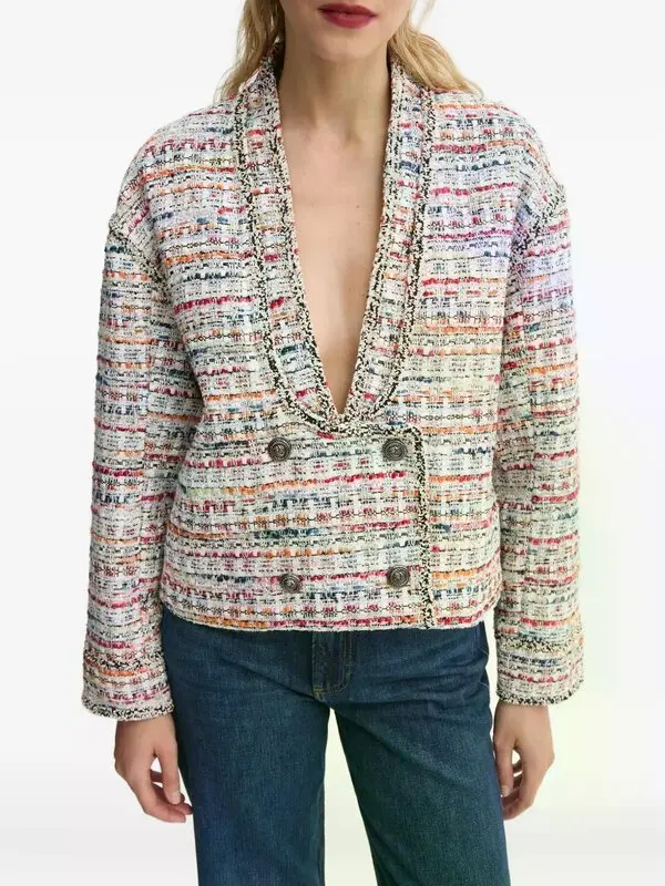 Munthe Tweed Double-breasted Top