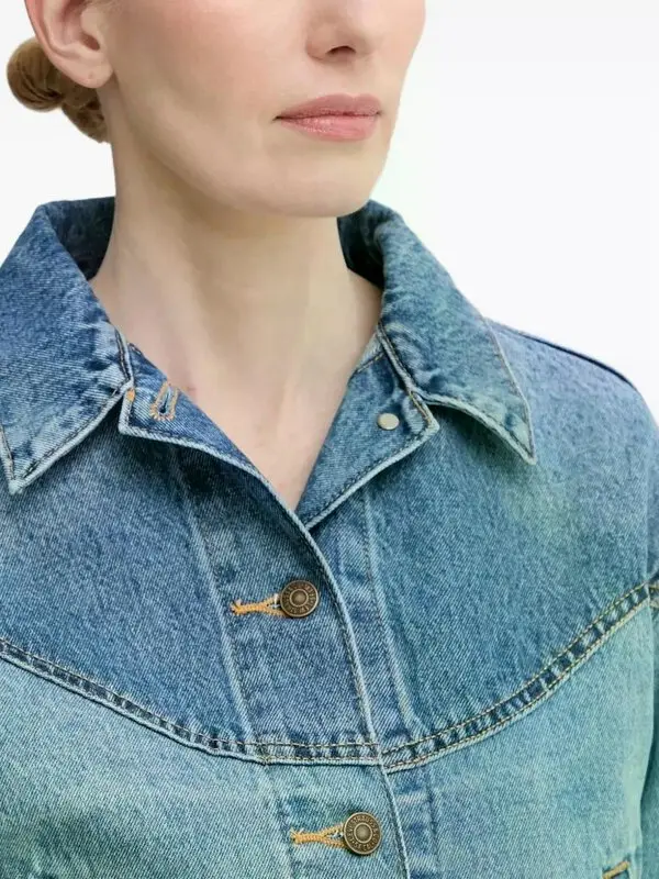 LEVI'S Point-collar Denim Trucker Jacket