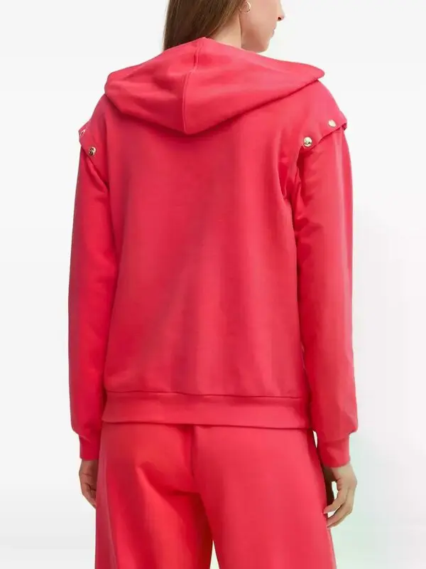 Liu Jo Hooded Zip-up Top