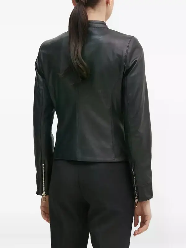 JOOP! Leather Asymmetrical Jacket