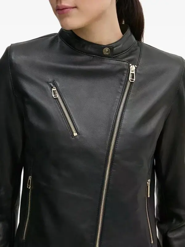 JOOP! Leather Asymmetrical Jacket