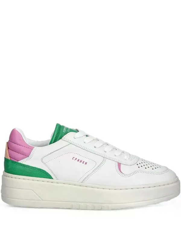 SUMMERY COPENHAGEN Panelled Sneakers - White