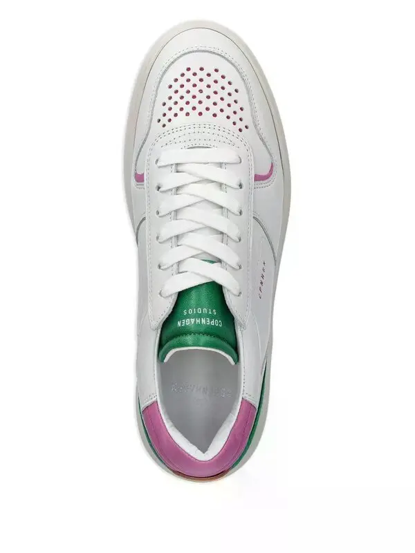 SUMMERY COPENHAGEN Panelled Sneakers - White