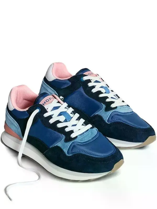 HOFF Panelled Suede Sneakers - Blue