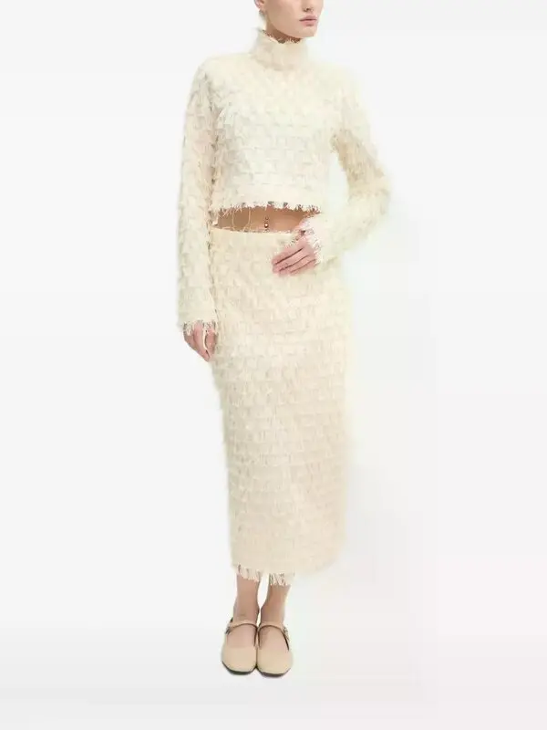 Day Birger Et Mikkelsen Fringe High-neck Top