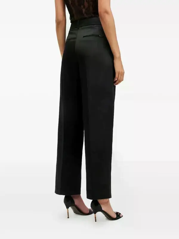 ALLSAINTS Pleated Satin Trousers