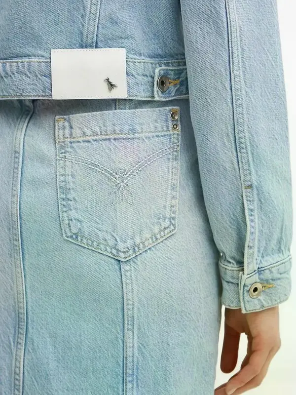 Patrizia Pepe Denim Trucker Jacket