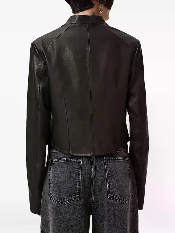 ALLSAINTS Leather Zip-front Jacket
