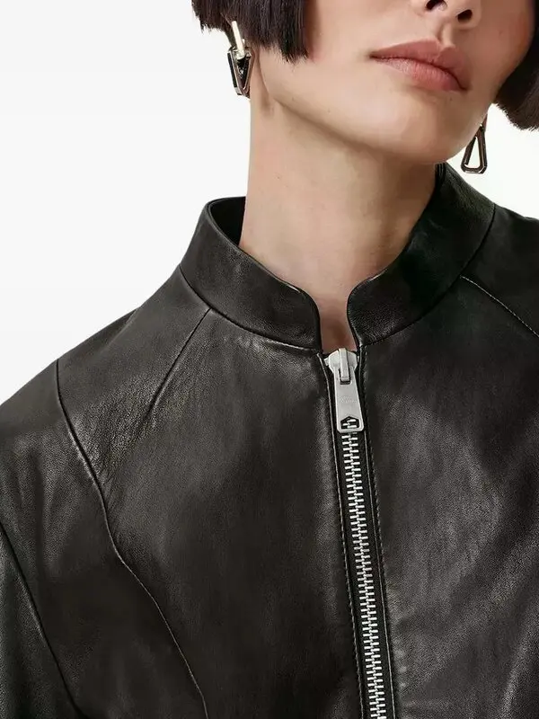 ALLSAINTS Leather Zip-front Jacket