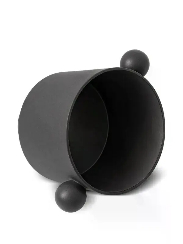 OYOY Spherical-handle Vase - Black