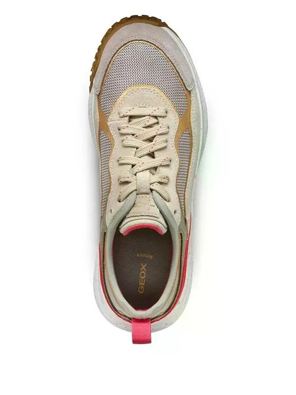 Geox Mesh-panelled Chunky Sneakers