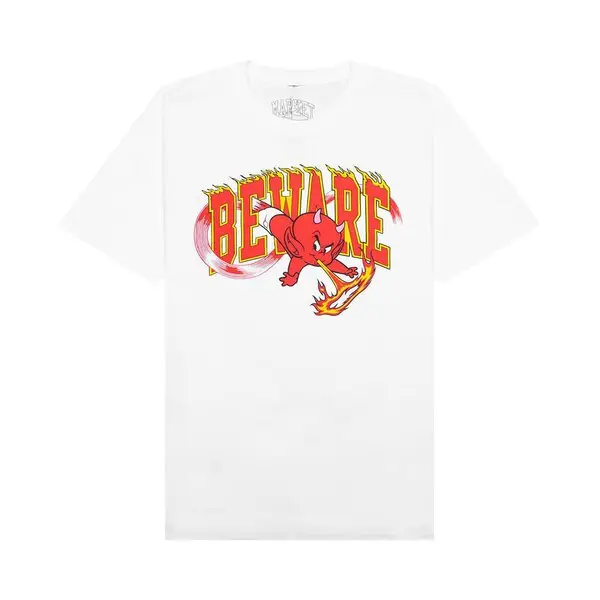 MARKET X Hot Stuff Beware T-shirt - White