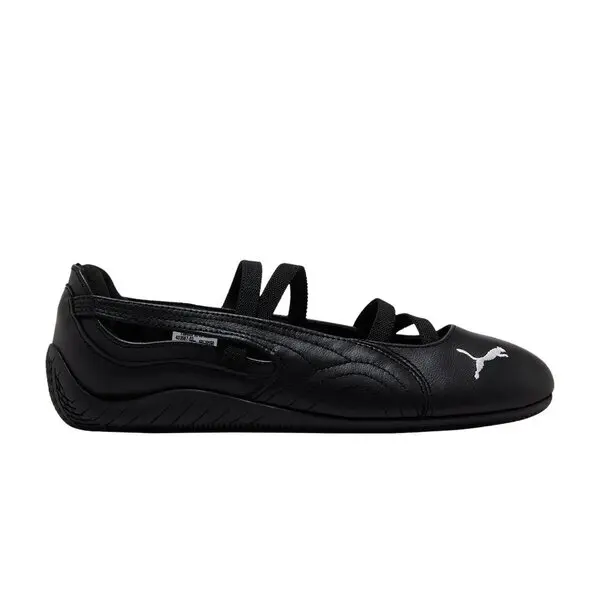 PUMA Speedcat Leather Ballerinas - Black