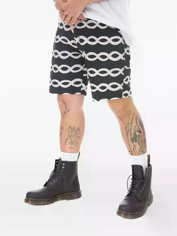 STAN RAY Chain-link Print Shorts