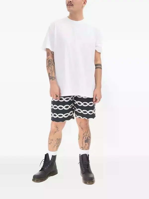STAN RAY Chain-link Print Shorts