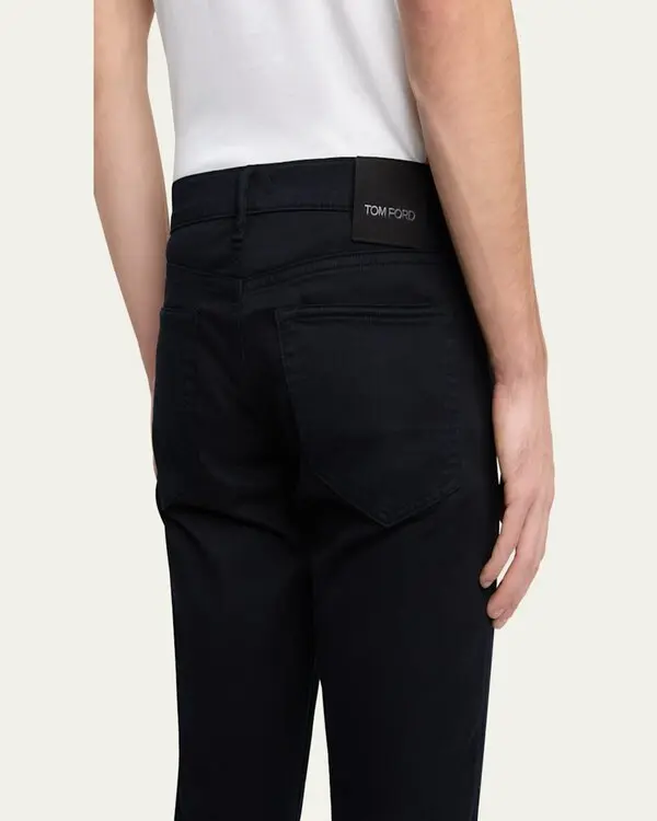 TOM FORD Slim-fit Stretch Twill Trousers