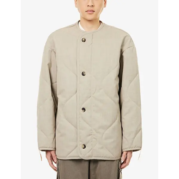 JW Anderson Quilted Loose-fit Wool Jacket