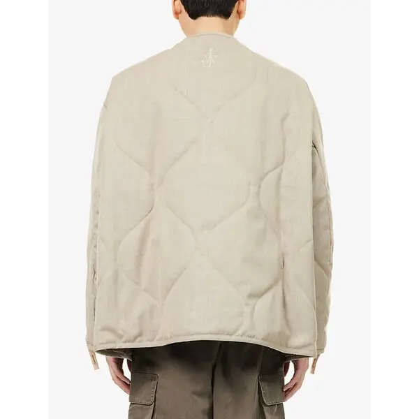 JW Anderson Quilted Loose-fit Wool Jacket