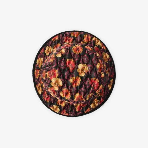 Burberry Geranium Leaf Nylon Bucket Hat