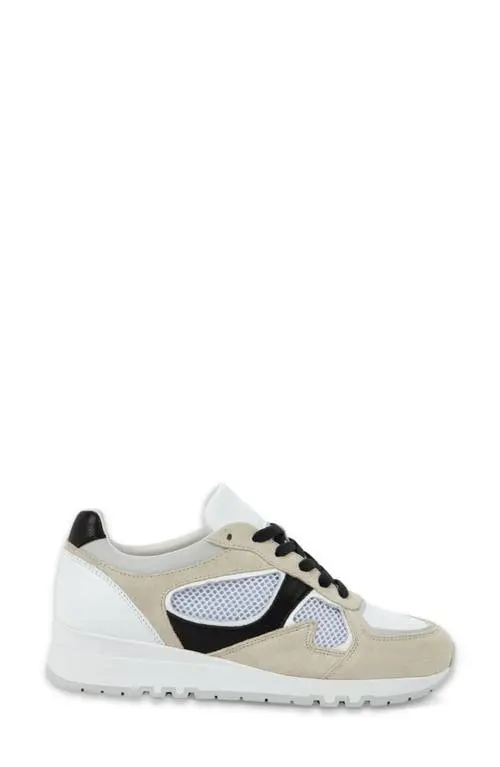Naot Collins Sneaker - Beige/white/black Combo