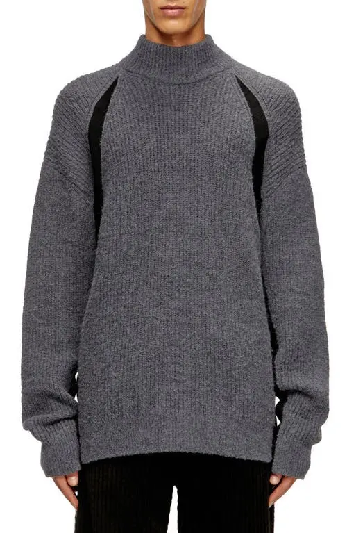 DIESEL® K-lollo Mixed Media Sweater