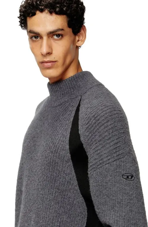 DIESEL® K-lollo Mixed Media Sweater