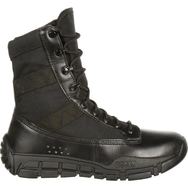 ROCKY Military-inspired Public Service Boots - Black