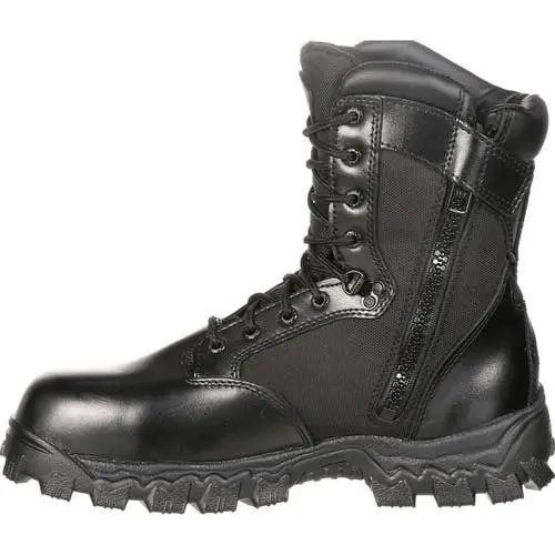 ROCKY Alphaforce Zipper Composite Toe Public Service Boots