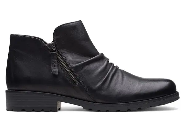 Clarks Clarkwell Zip Leather Boot
