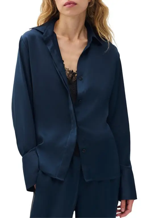 Rag & Bone Button-front Shirt With Camisole