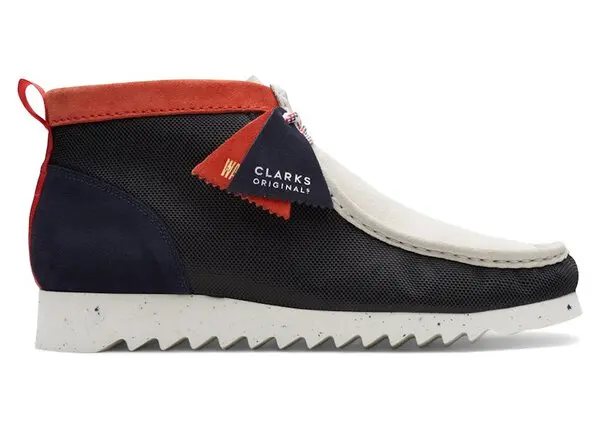 Clarks Originals Wallabee Ftre Leatherin - Ink/white