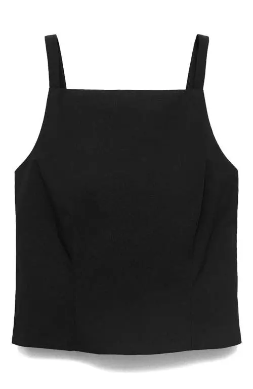 Mango Bow Back Crop Camisole