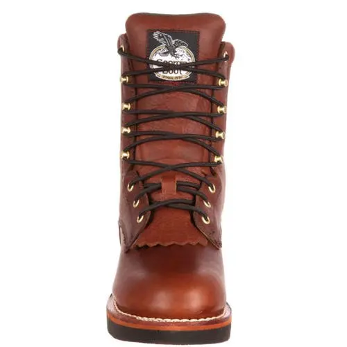GEORGIA BOOT Farm And Ranch Lacer Work Boots