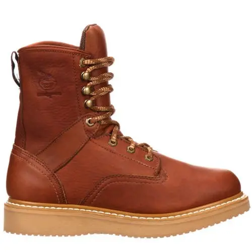 GEORGIA BOOT Spr Leather Wedge Work Boot
