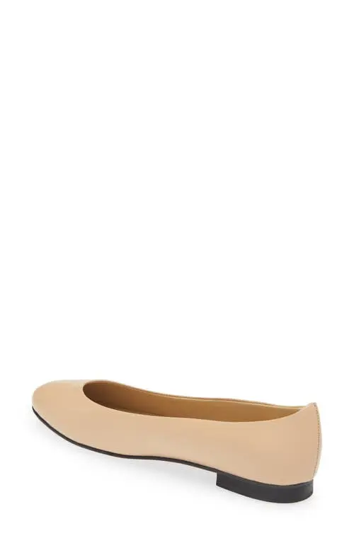 ANDREA CARRANO Baby Ballet Flat - Camel Leather