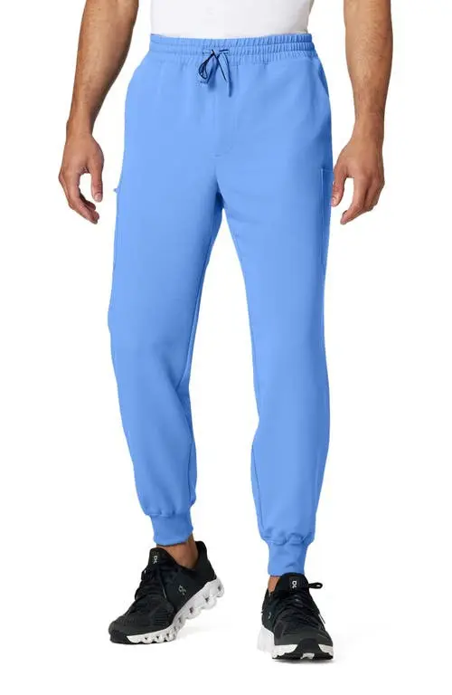 JAANUU Osmo 8-pocket Classic Scrub Jogger - Ceil Blue