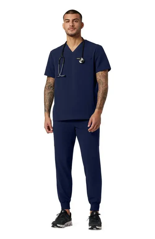 JAANUU Osmo 8-pocket Classic Scrub Jogger - Midnight Navy