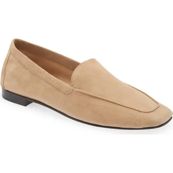 ANDREA CARRANO Mare Moccasins - Beige Suede