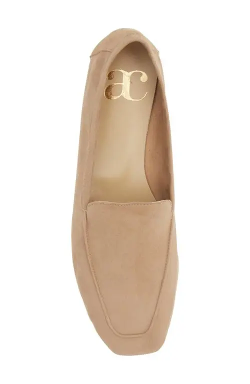 ANDREA CARRANO Mare Moccasins - Beige Suede