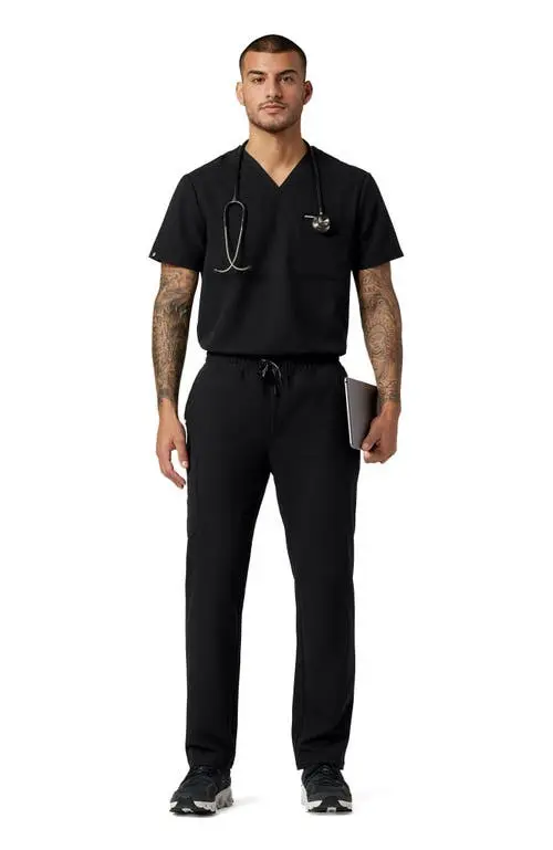 JAANUU Rhodes 7-pocket Straight Leg Pant - Black