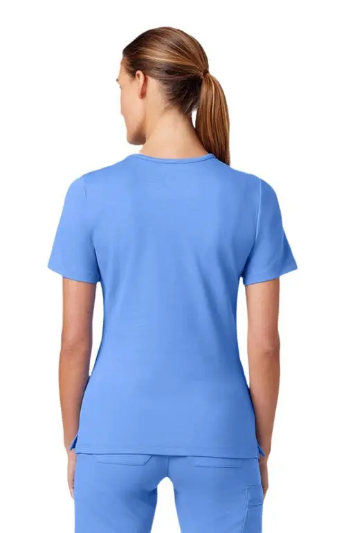 JAANUU Ceri Classic Scrub Jacket - Ceil Blue