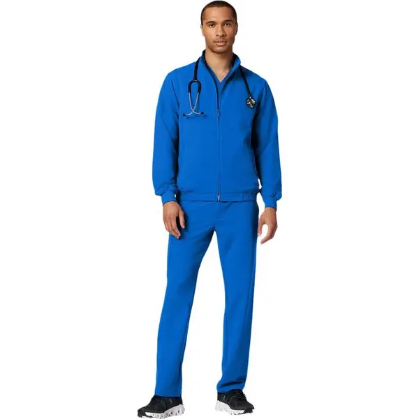 JAANUU Wolfe Classic Scrub Jacket - Royal Blue