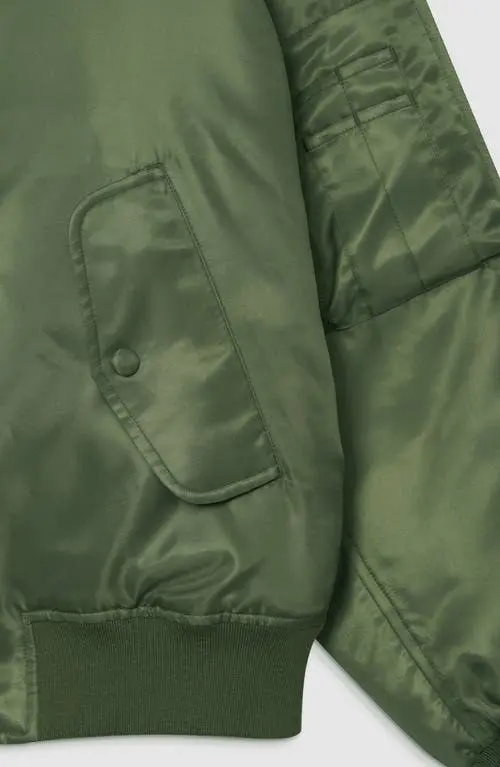 ANINE BING Leon Bomber Jacket - Army Green