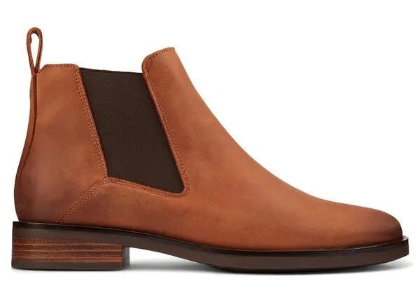 Clarks Memi Top Leather Ankle Boots