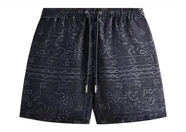 Kith Panelled Bandana Active Short - Black